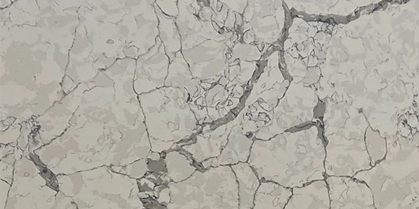 Black Ice Quartz | Marble Look Quartz | Terillian Cabinets